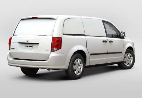 The new Ram Cargo Van back end | Torque News